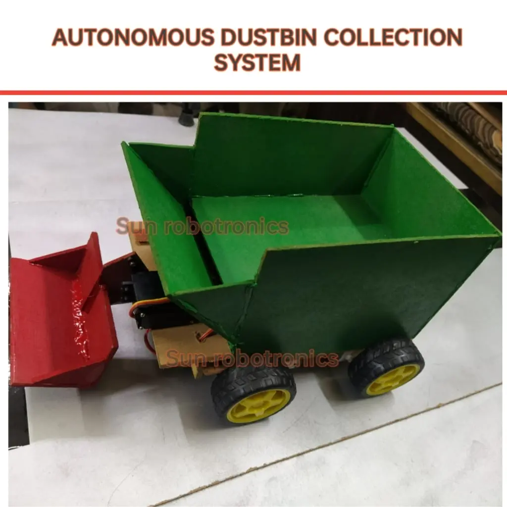 Sun Robotronics - Autonomous dustbin robot